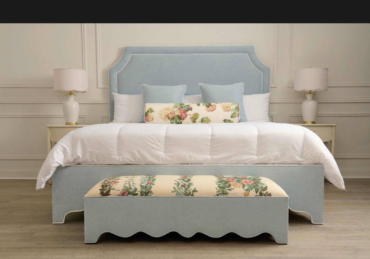 Custom Beds | Fully Upholstered Bed Frames Built in Texas – Headboards ...